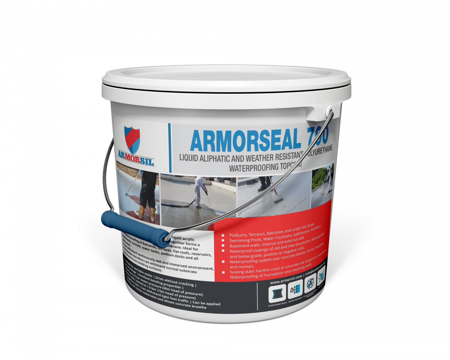 Armorseal 700 - Armorsil West Africa | Waterproofing, Admixtures ...